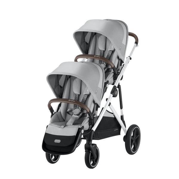 Cybex Gazelle S Double Stroller & Raincovers– Baby Moon Baby Shop