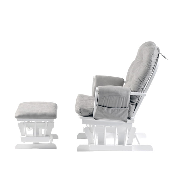 Babylo Brompton Glider & Footstool– Baby Moon Baby Shop