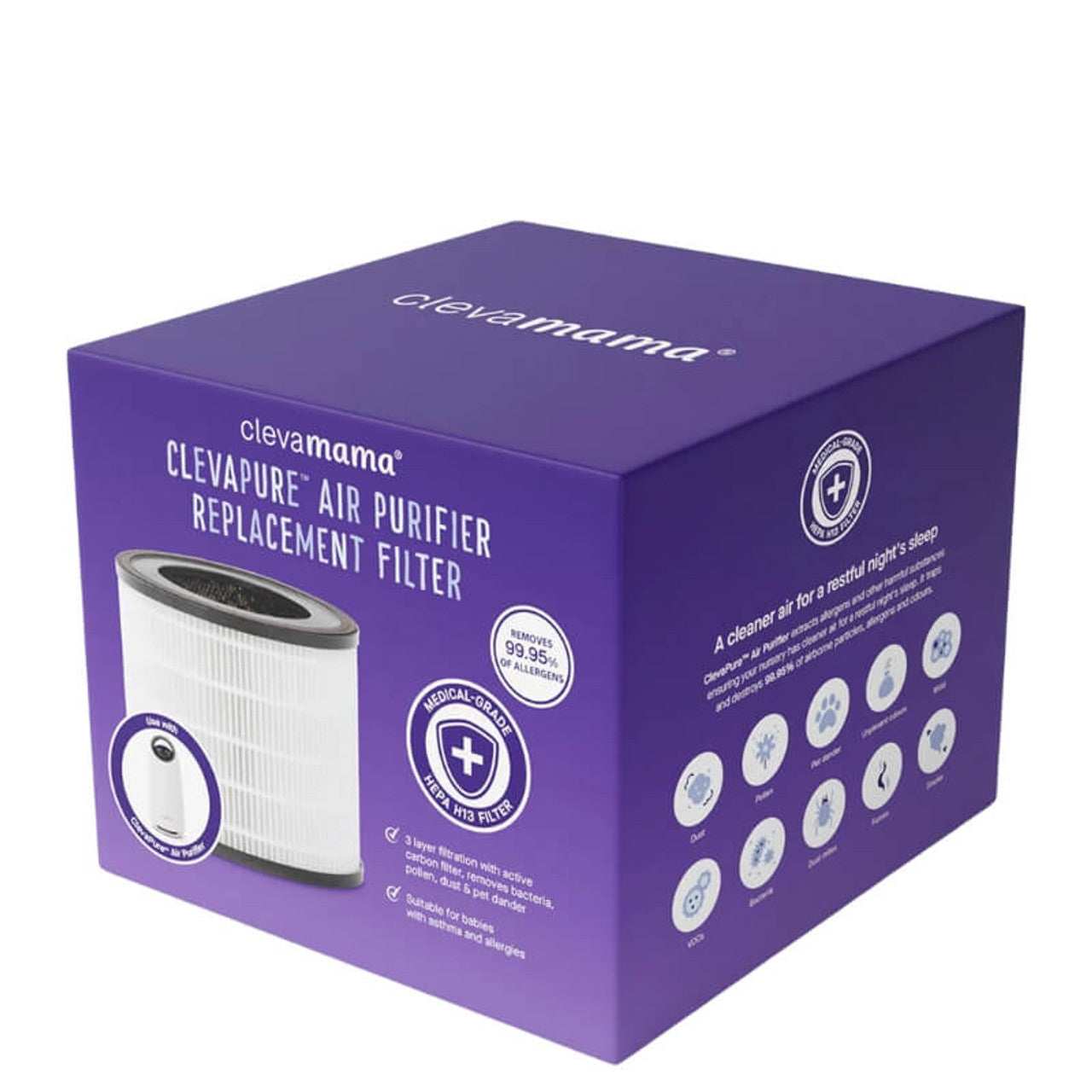 ClevaMama ClevaPure™ Air Purifier Replacement Filter– Baby Moon Baby Shop