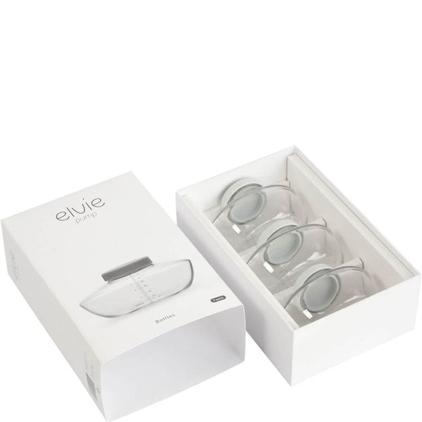 Elvie - Pump Bottles And Lids 150mls/5oz (3pack)– Baby Moon Baby Shop